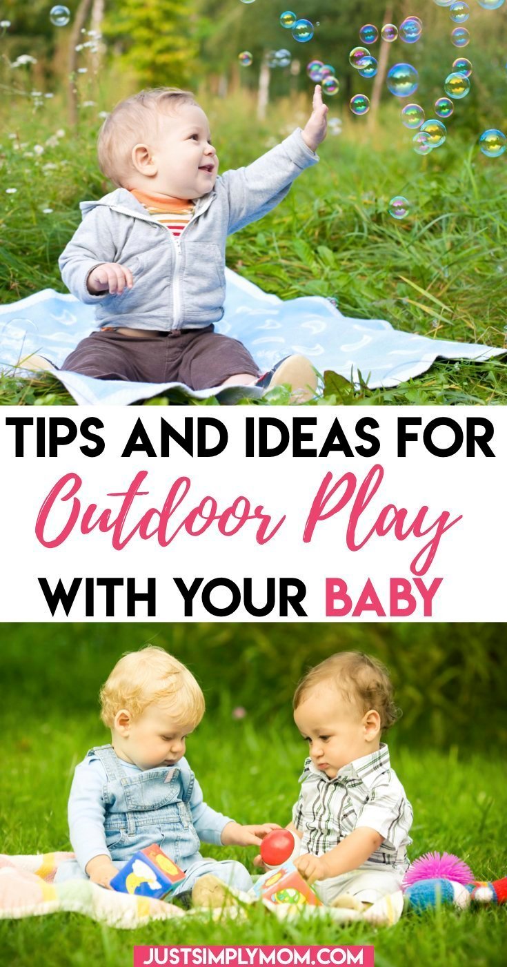 11 Tips and Ideas for Being Outside with a Baby - Just Simply Mom