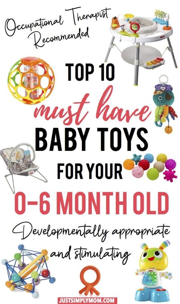 Top 10 Must Have Baby Toys for Your Newborn to 6 month Old - Just ...