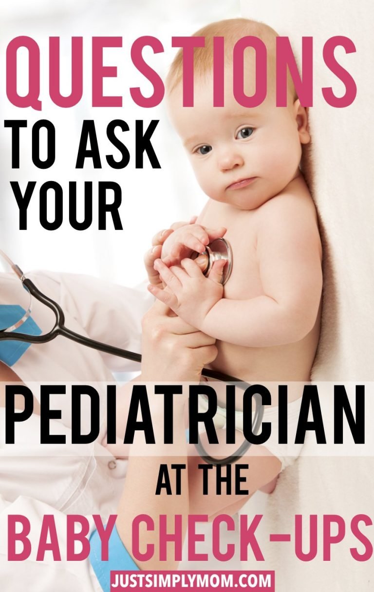 Questions to Ask Your Pediatrician at Newborn Well Visits - Just Simply Mom