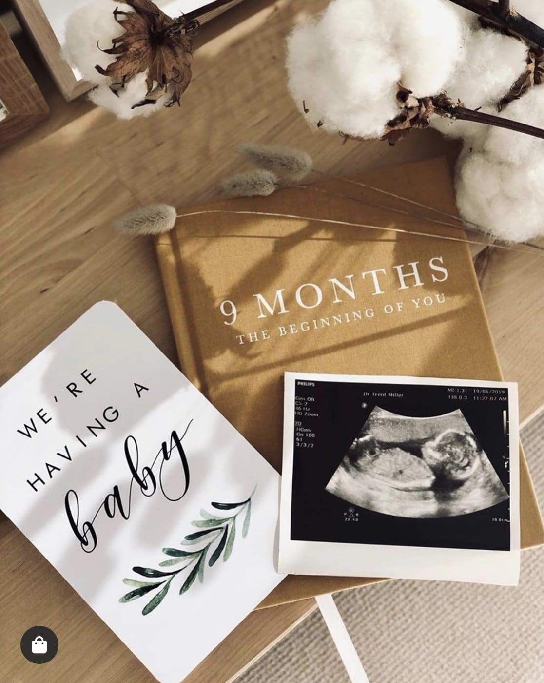 35 Beautiful Flat Lay Pregnancy Announcements - Just Simply Mom