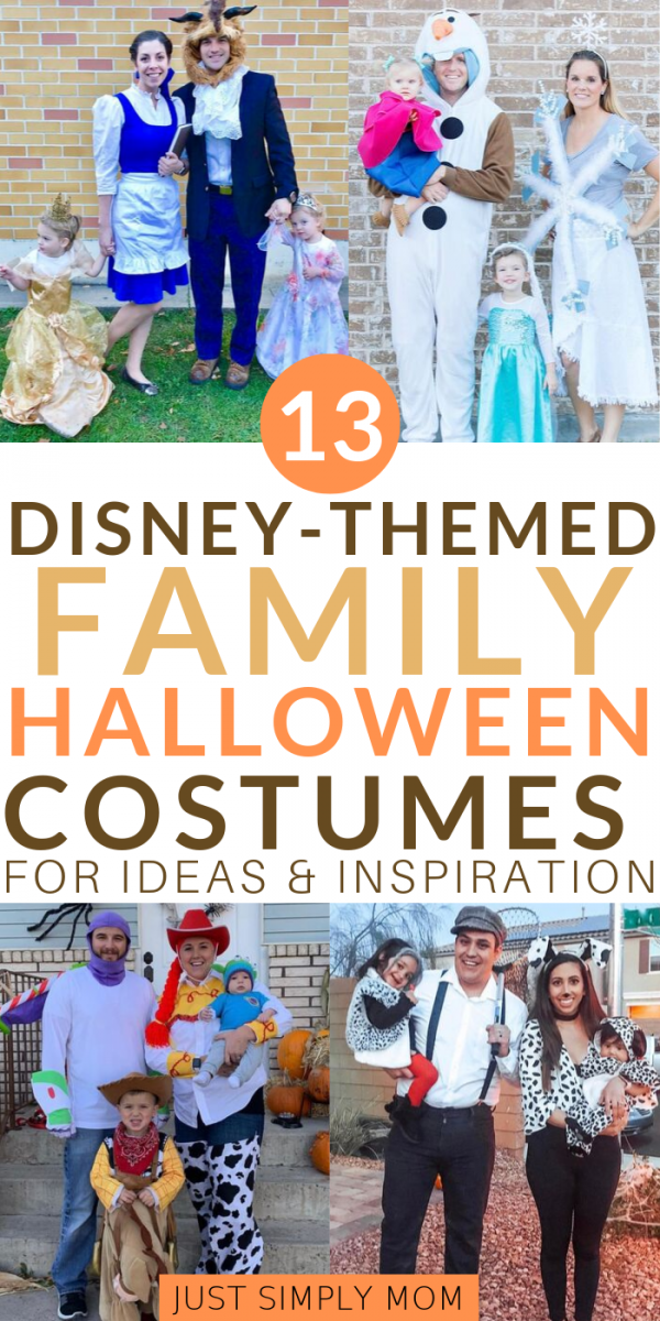 16 Adorable Disney Family Halloween Costumes You Have to Try - Just ...