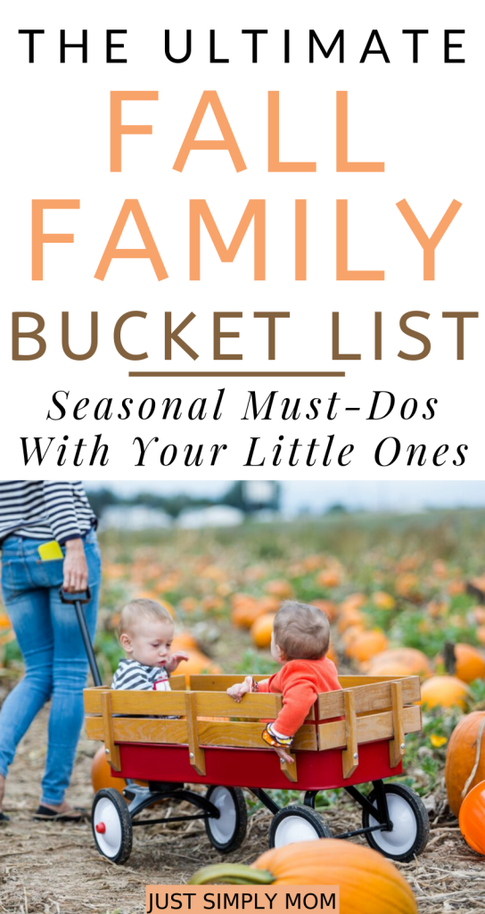 40 Activities for Your Fall Family Bucket List of 2022 - Just Simply Mom