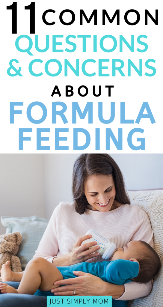 11 Common Questions and Concerns About Formula Feeding - Just Simply Mom