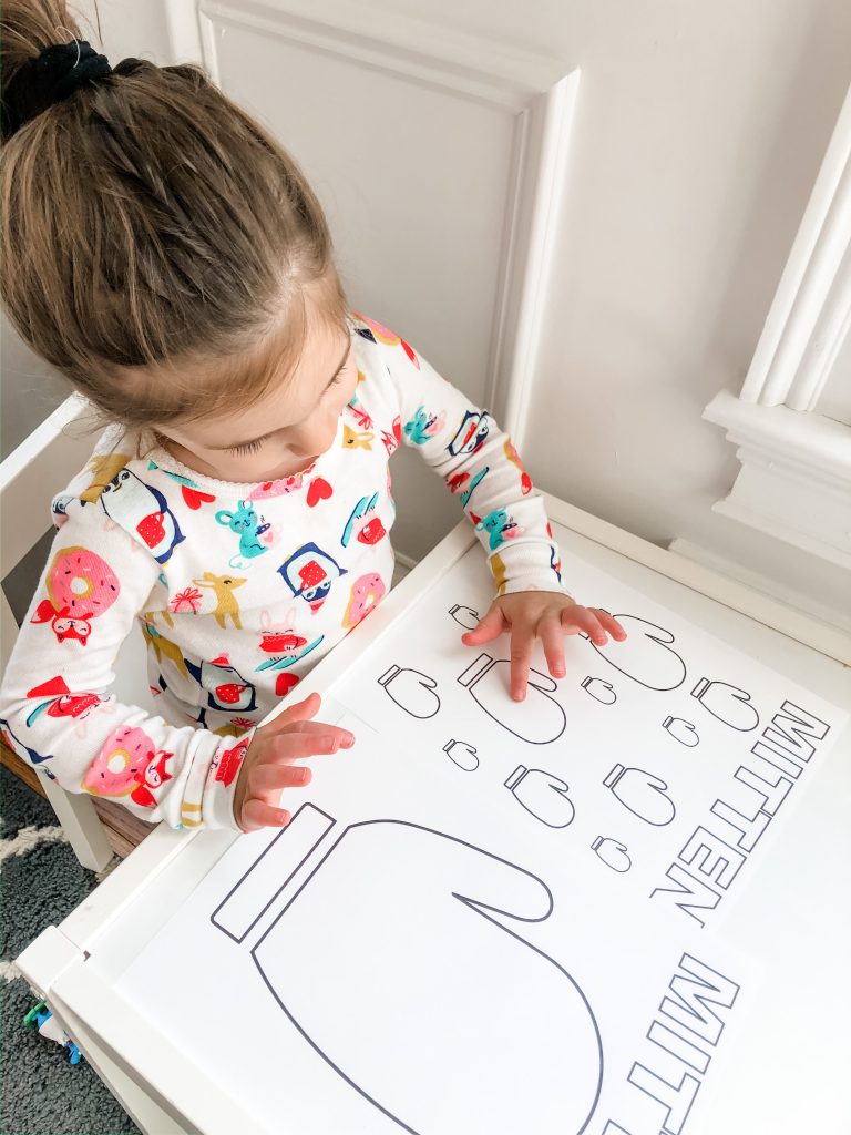 Winter Fine Motor and Coloring Sheets for Toddlers - Free Printables ...