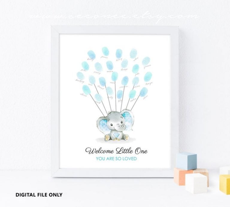 10 Unique and Memorable Baby Shower Activities that Provide Keepsakes ...