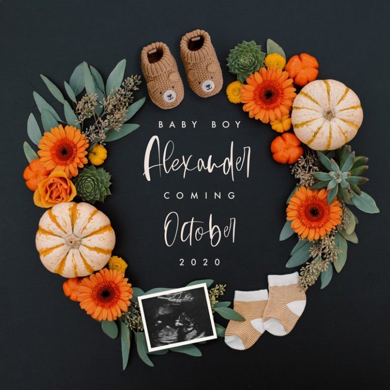 37 Festive & Memorable Fall Pregnancy Announcements - Just Simply Mom