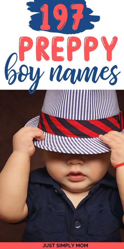 197 Preppy Boy Names - Just Simply Mom