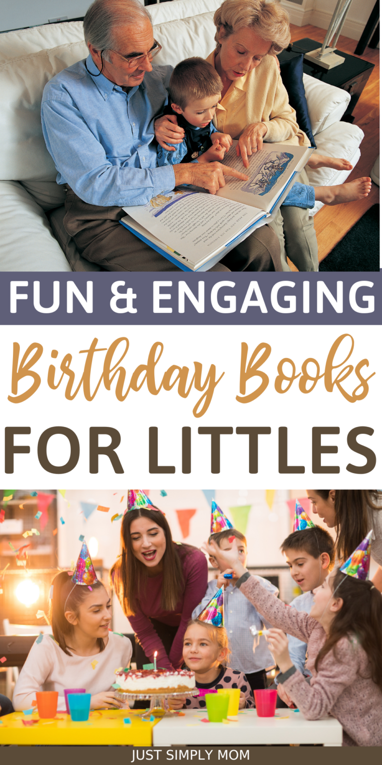 Fun & Engaging Books about Birthdays for Little Ones - Just Simply Mom