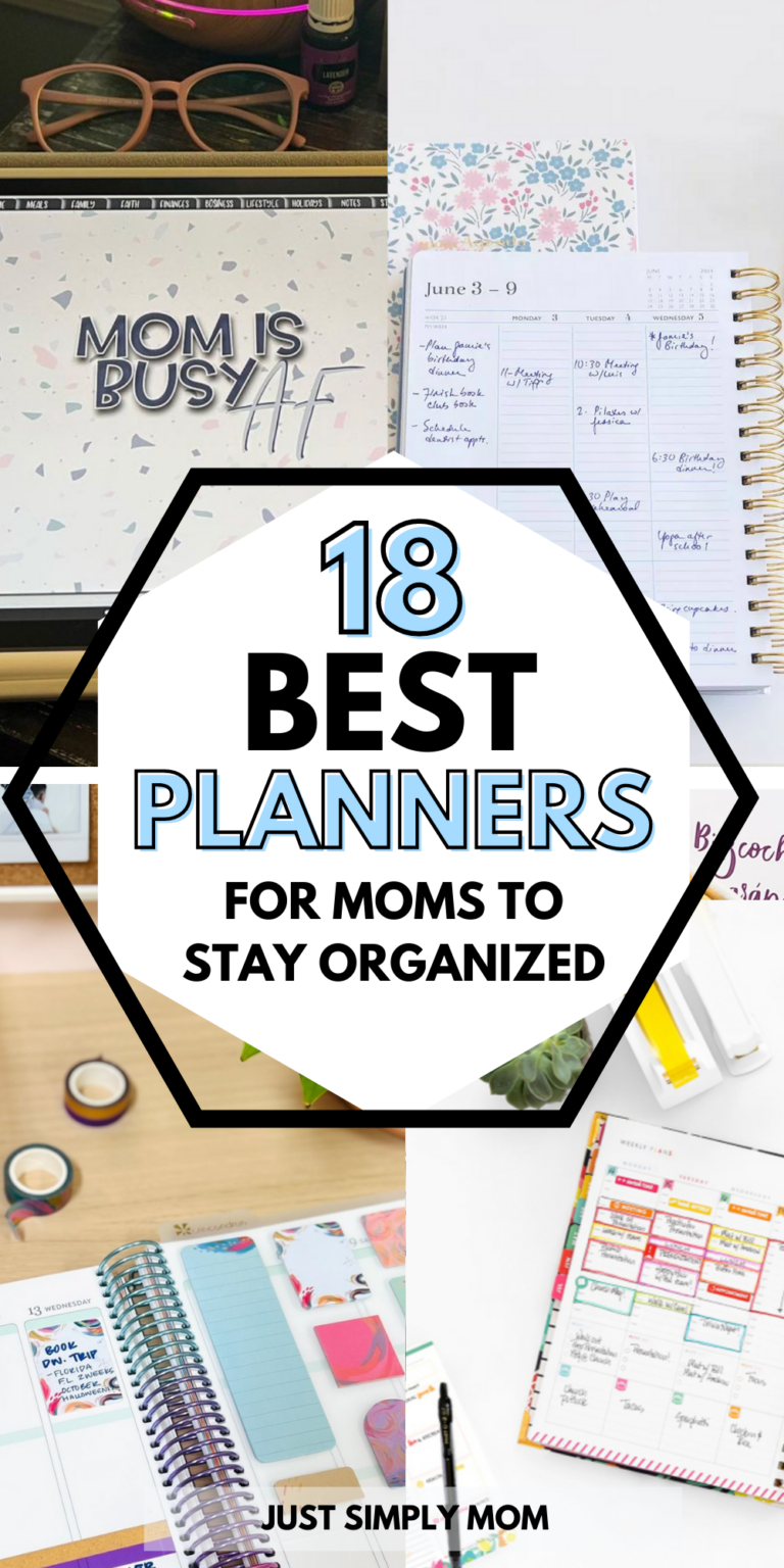 18 Best Planners for Mom to Stay Organized - Just Simply Mom
