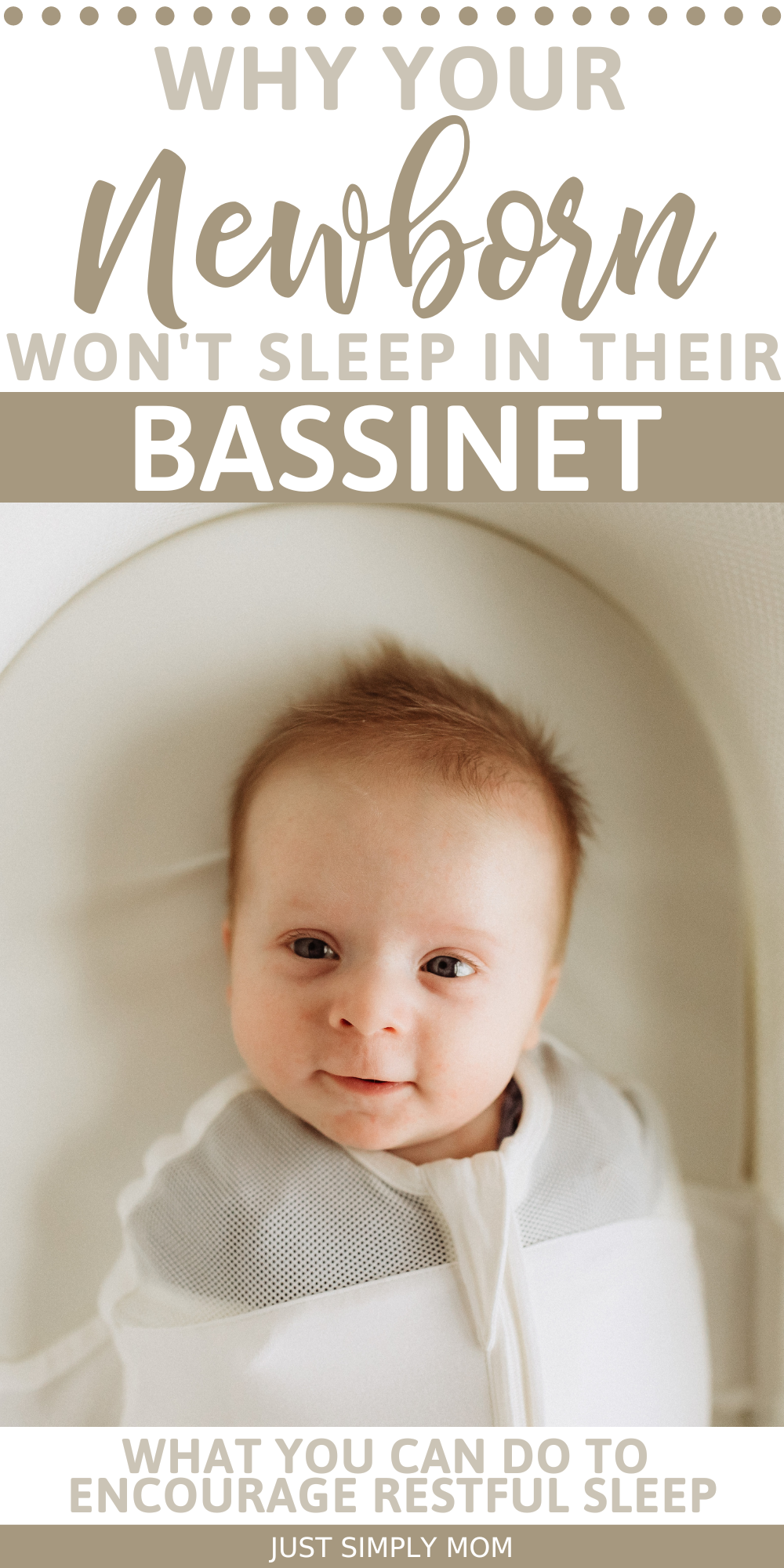 Why Your Newborn Won't Sleep In Their Bassinet - What You Can Do To ...