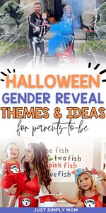 Spooktacular Halloween Gender Reveal Ideas for Expecting Couples - Just ...