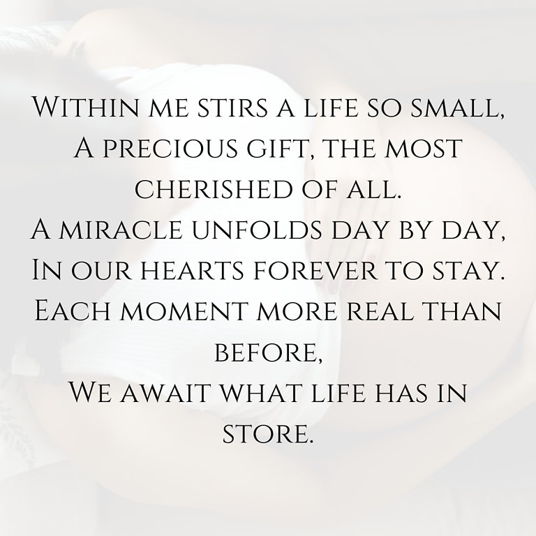 35 Original Poems to Announce Your Pregnancy - Just Simply Mom