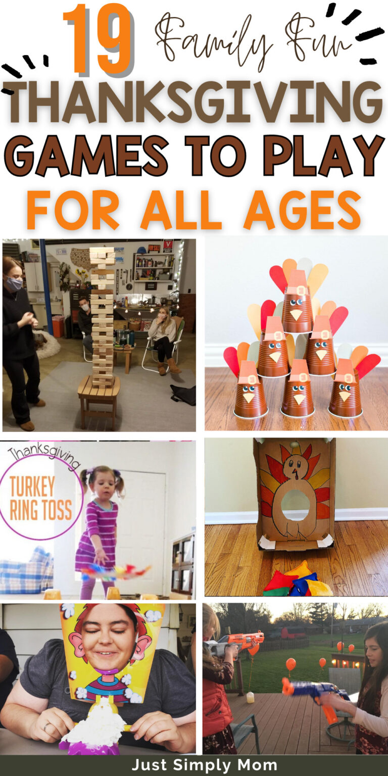 Thanksgiving Games for Family Fun - Just Simply Mom