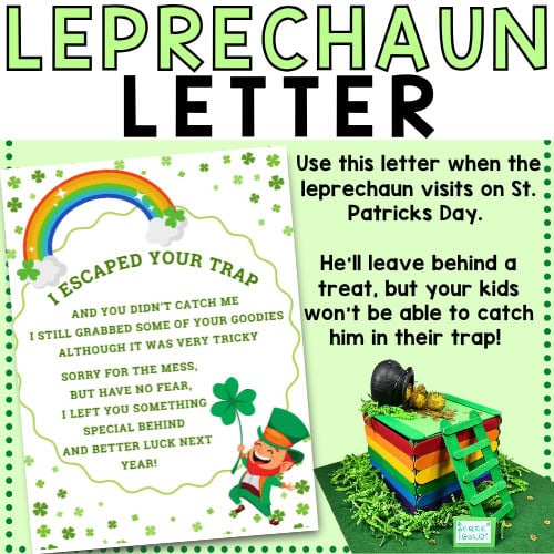 A Magical Surprise: Free Printable Leprechaun Letter for St. Patrick’s ...